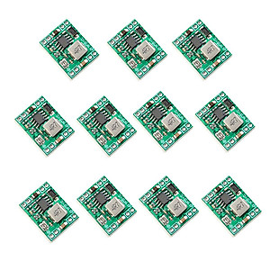 Comimark 11 Pcs Mini MP1584EN DC-DC Buck Converter 3A Power Adjustable Step Down Mod D4M3