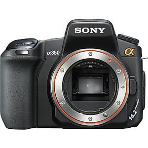 Sony Alpha DSLRA350X 14.2MP Digital SLR Camera with Super SteadyShot Image Stabilization with DT 18-70mm f/3.5-5.6 & DT 55-200mm f/4-5.6 Zoom Lenses