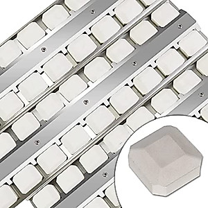 GasSaf Ceramic Briquettes Replacement for Lynx L27, L30, CS30 Gas Grill, Set of 50 PCS briquettes