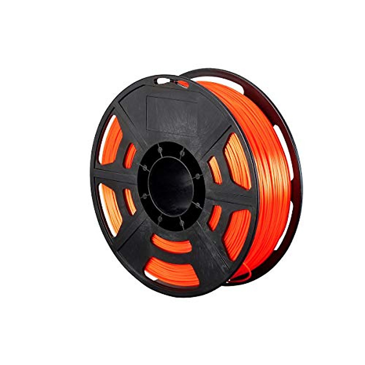 Monoprice Hi-Gloss 3D Printer Filament PLA 1.75mm - 1kg/Spool - Orange, Works with All PLA Compatible 3D Printers
