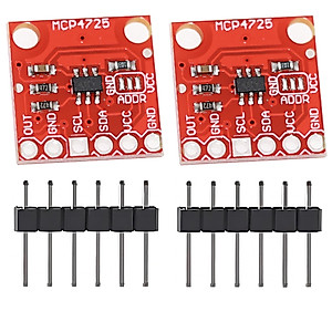 WWZMDiB 2PCS MCP4725 12-bit I2C IIC DAC Development Board Breakout Board Internal EEPROM Storage Settings for Arduino