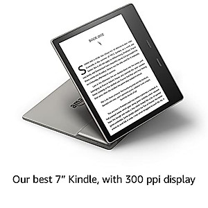 Kindle Oasis – With 7” display and page turn buttons - Without Lockscreen Ads