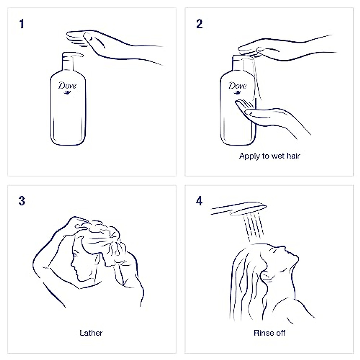 Dove Shampoo and Conditioner Set - Oxygen Moisture Hydrating Shampoo and Conditioner Sulfate-Free, Volumizing Hair Products for Fine Hair, 12 Oz (2 Piece Set)