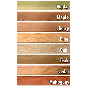 24" Length Real Wood Bottle Wine Rack, 3/4"Thick, 1 Pair Front/Rear - Choose Your Size