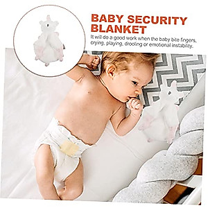 LIFKOME Baby Security Blanket Soothing Towel Stuffed Dogs for Kids Plush for Girls Baby Security Blanket Baby Supplies Newborn Snuggle Blanket Security Blankets Short Plush Gift Appease