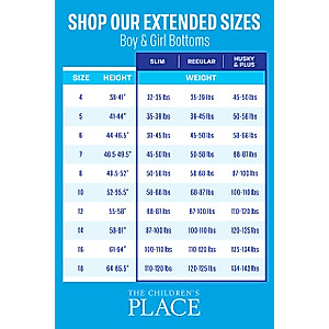 The Children's Place boys Basic Bootcut jeans, Med Indigo Single, 14 US