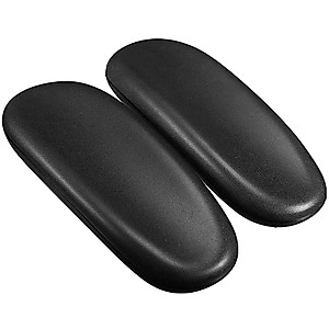 Office Chair Arm Rest Replacement Fits All Styles of Arms with Mounting Hole Patterns Screws Set Desk Armrest Cover(2Pack)