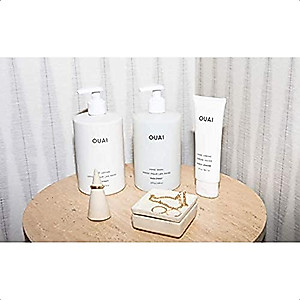 OUAI Hand Lotion. The Perfect Lightweight Formula to Hydrate Your Driest Spots. Made with Avocado, Jojoba and Rose Hip Oils to Lock in Moisture (16 Fl Oz)