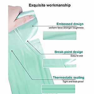 75 Counts AYOTEE Mini Garbage Bags, 1.2 Gallon Small Compostable Trash Bags, Small Garbage Bags for home, Fit 4.5 or 5 Liter Bathroom Wastebasket Can Liners(Green)