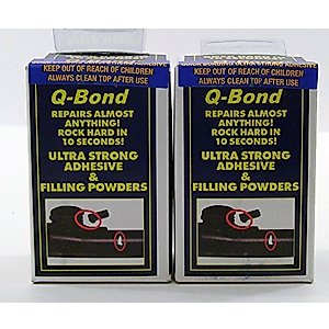 Q Bond Repair Kit Small Quick Bonding Adhesive 2 Pack