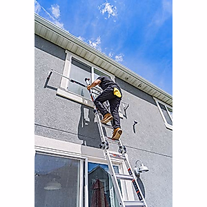 Little Giant Ladders, Epic, M17, 17 foot, Multi-Position Ladder, Aluminum, Type 1A, 300 lbs weight rating, (16817-818)