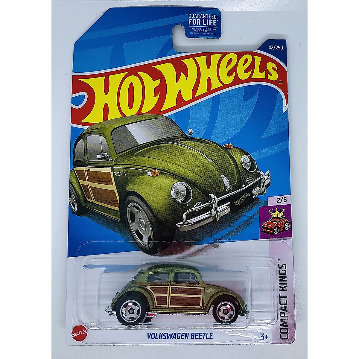 Hot Wheels 2022 - Volkswagen Beetle - Compact Kings - 2/5 - Green