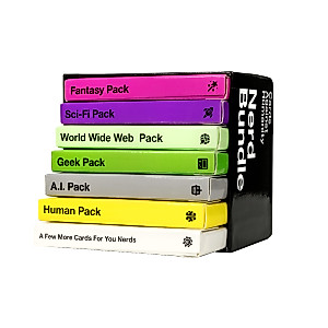 Cards Against Humanity: Nerd Bundle • 6 Nerdy Themed Packs + 10 All-New Cards