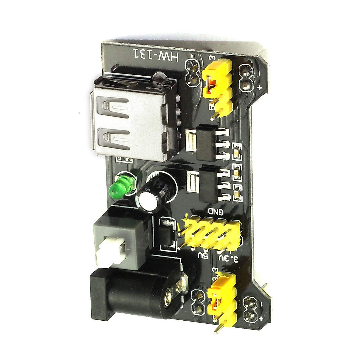 DGZZI 1Set Electronics Fun Kit(1PCS Power Supply Module + 1PCS Solderless 830 tie-Points Breadboard + 65pcs Jumper Wire) for Arduino