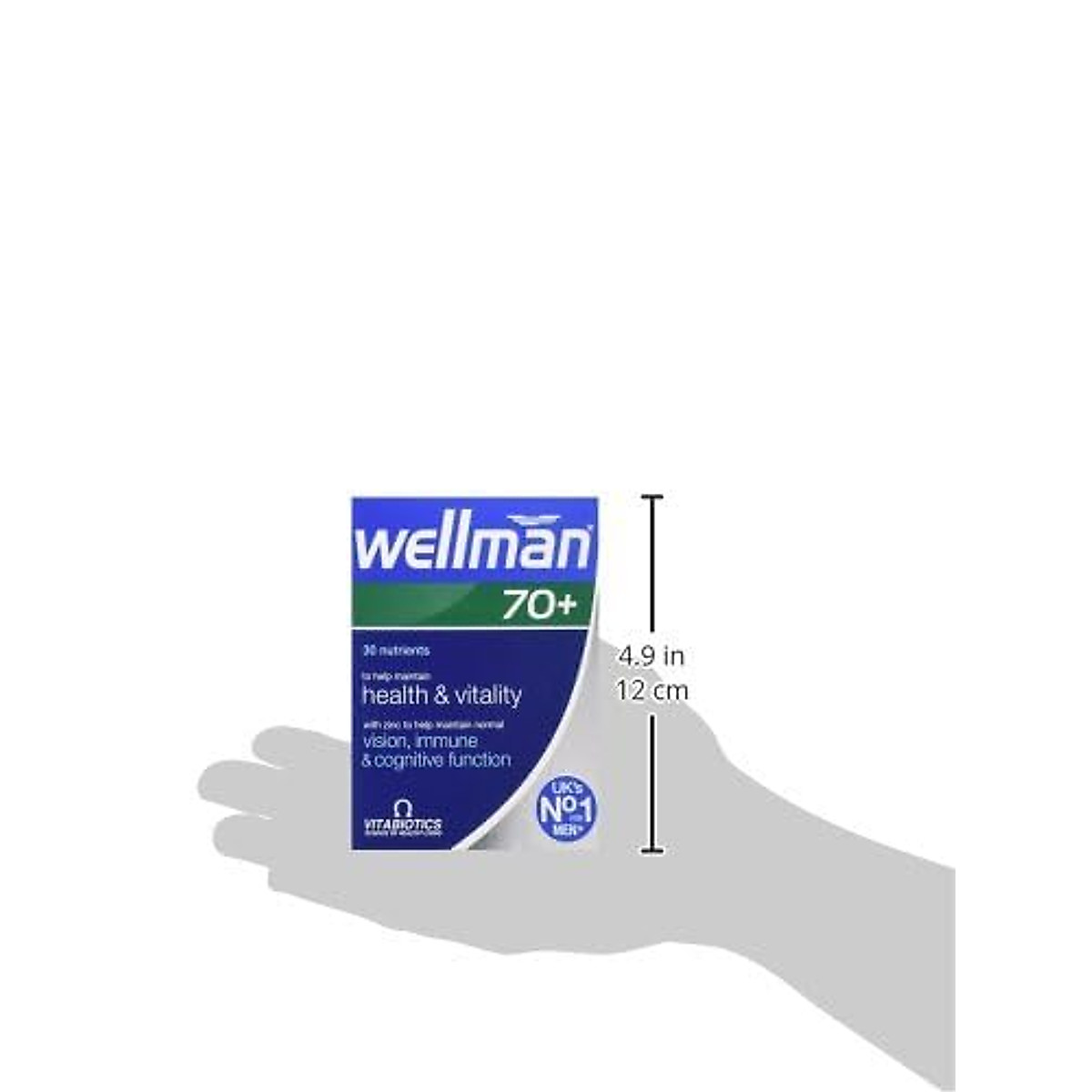 Vitabiotics Wellman 70+ 30 Tabs