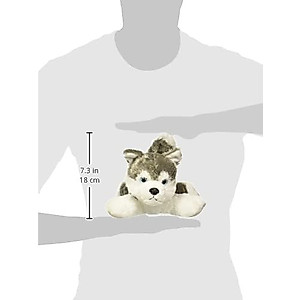 Aurora® Adorable Flopsie™ Shadow™ Stuffed Animal - Playful Ease - Timeless Companions - Gray 12 Inches