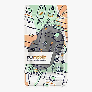 kwmobile Replacement Ear Pads Compatible with Sennheiser HD450BT / HD350BT - Earpads Set for Headphones - Black