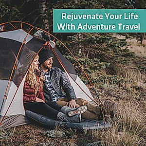 TREKOLOGY UL80 Ultralight Inflatable Backpacking Sleeping Pad for Camping