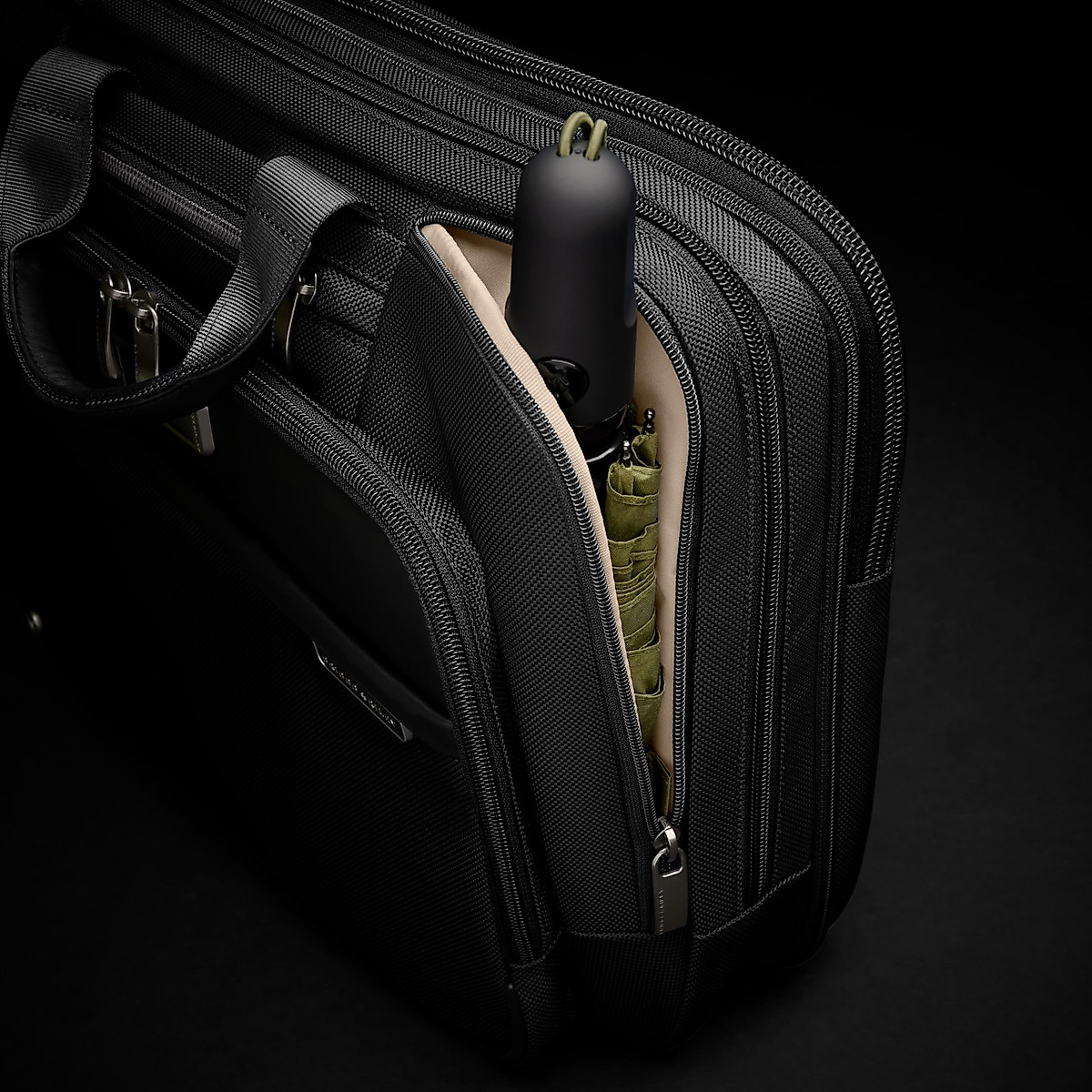 Briggs & Riley @ Work Rolling Briefcase, Black, Large