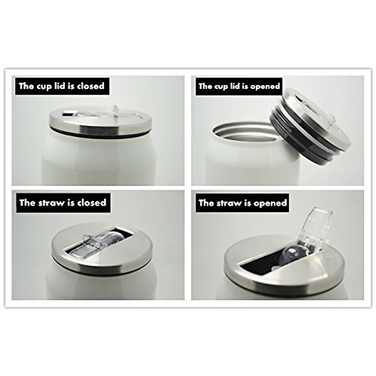 Funny Novelty Don't Be A Salty Bitch Coffee Mug Vacuum Stainless Steel Travel Water Coffee Mug Cup Gift - 10.3 Ounces