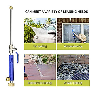 XUNCHI High Pressure Power Washer Wand Hydro Jet Nozzle for Garden Cleaning Car Washing Watering Sprayer Cleaning Tool