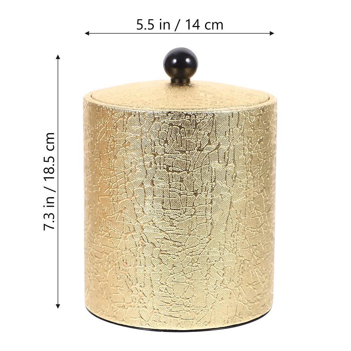 Operitacx Gold Ice Bucket Stainless Steel Ice Bucket with Ice Tong Beer Beverage Champagne Cooler Chilling Tub Wine Chiller Milk Can for Parties Home Bar Large Ice Bucket (5.5X7.3 inch)