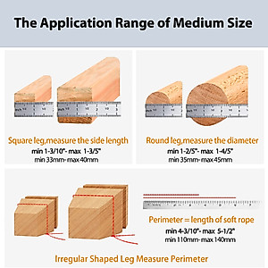 32Pcs Silicone Chair Leg Floor Protectors, Chair Leg Protectors for Hardwood Floors