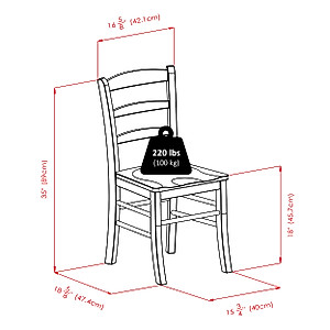 Winsome Wood Benjamin Seating, Natural