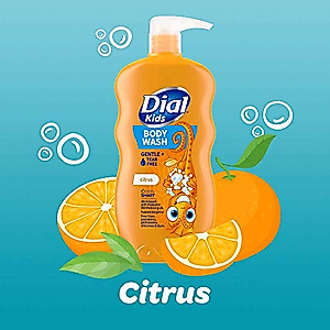 Dial Kids Body Wash, Citrus, 24 fl oz (Pack of 4)