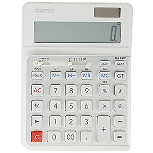 Casio DE-12E 12-Digit Ergonomic Business Desktop Calculator
