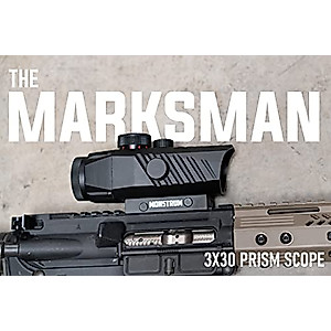 Monstrum P330-B Marksman 3X Prism Scope | Circle Dot Reticle
