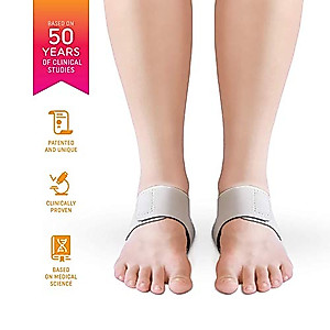 Heel That Pain Plantar Fasciitis Insoles Heel Seats Foot Orthotic Inserts, Hybrid Large (W10.5-13, M8.5-12) & Heel That Pain Heel Seat Wraps for Plantar Fasciitis Heel Spurs, Large (W10.5-13, M8.5-12)