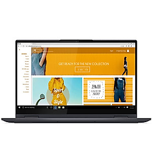 Lenovo Yoga 7 2-in-1 Laptop, 15.6" FHD (1920x1080) Touchscreen, 11th Gen Intel Core i7-1165G7, 8GB Ram, 512GB SSD, Webcam, Windows 10