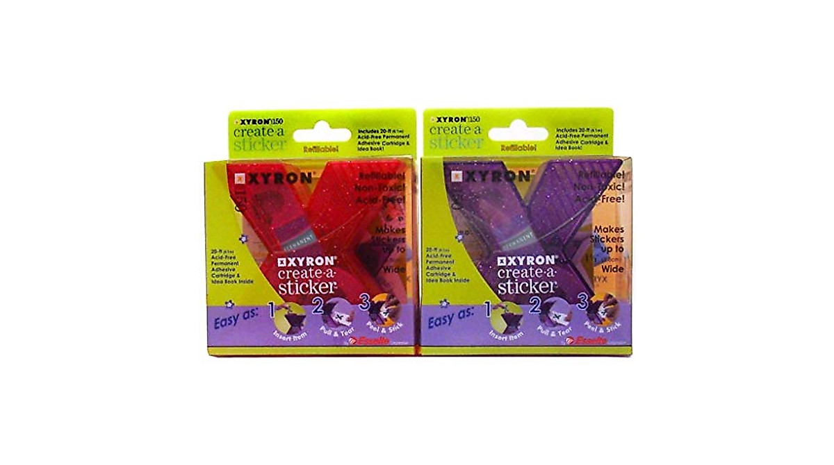 Xyron X150 Sticker Maker — Instant Permanent Stickers for Crafts & Projects