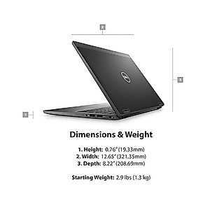 Dell Latitude 7410 Business Laptop, 14" FHD LED-Backlit Display, i7-10610U vPro, 32GB RAM, 1TB SSD, IR Camera, Backlit Keyboard, Fingerprint Reader, WiFi 6, Thunderbolt, NFC, Win 11 Pro