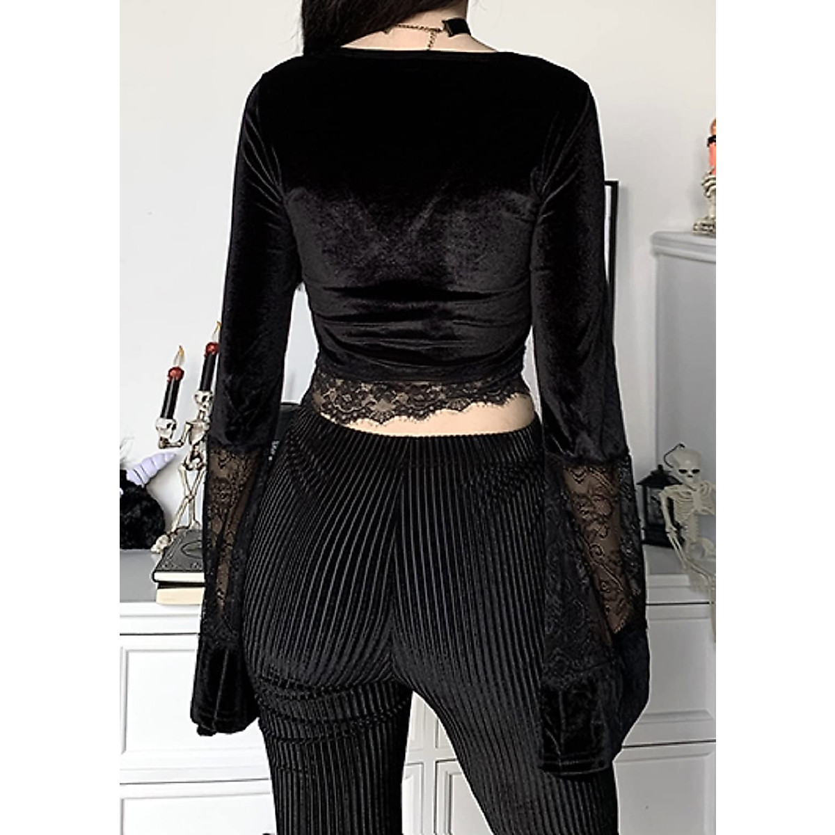 witch clothes,punk crop top,velvet crop top,witch shirt,goth clothes,goth shirt,gothic clothing,trad goth,goth top,goth clothes for women,fairy grunge,alt clothing,trad goth,goth top,fairy grunge,alt