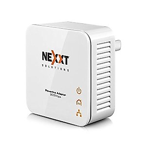 Nexxt Solutions Wireless Powerline WiFi Range Extender Kit [Sparx201] | N300 Wireless N Ethernet Extender with 300Mbps, Ethernet Port, & Up to 1000 Ft Range Coverage