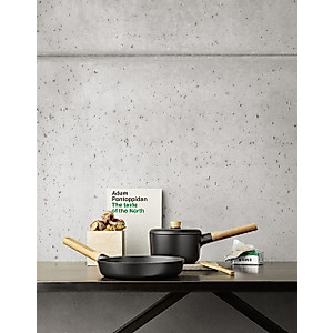 Eva Solo | Nordic Kitchen Saute Pan | Lightweight Aluminium, Easy Handling & Low Weight | Suitable for all Heat Sources – Including Induction | Easy to Clean | Danish Design, Functionality & Quality