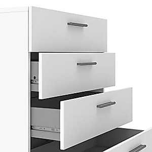 Tvilum Austin 4 Drawer Chest, White