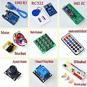 Newest RFID Starter Kit for Arduino UNO R3 Upgraded Version Learning Suite with Retail Box