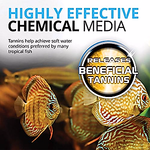 Fluval Aquatic Peat Granules, Chemical Filter Media for Freshwater Aquariums, Water Softener, 17.6 oz., A1465