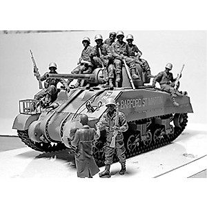 101 Light Company US Paratroopers and British Tankman 1944 1/35 Master Box 35164