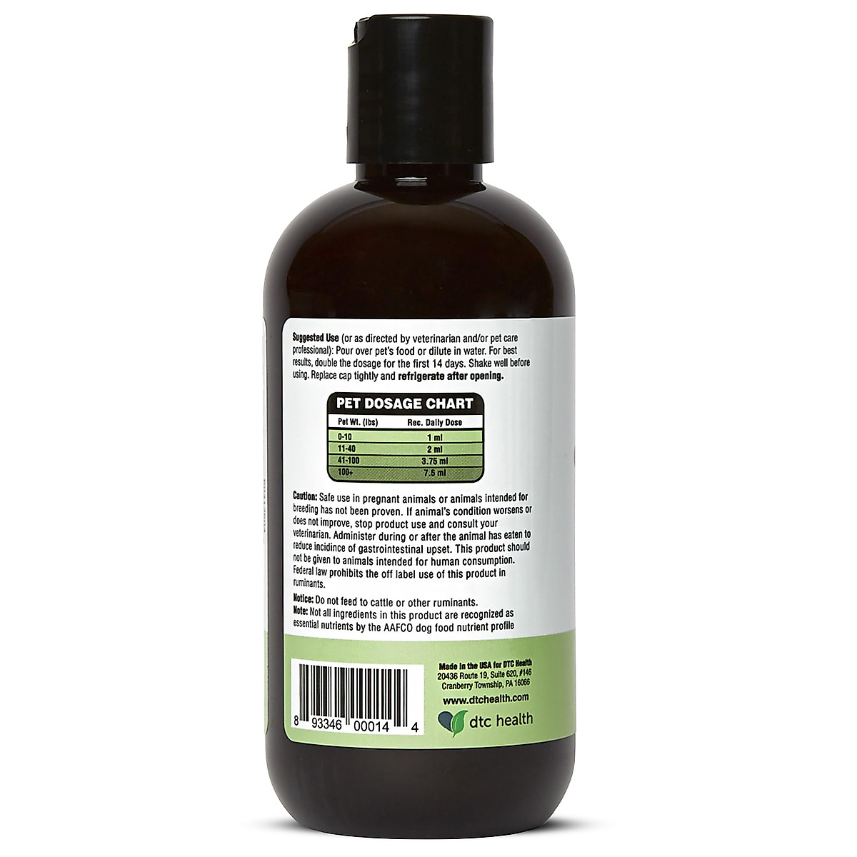 Flexicose Pet Plus - Liquid Joint Care - 8 fl oz (3 Bottles ) - Dog Glucosamine & Chondroitin Liquid Supplement - Joint and Hip Vitamins for Dog Joint Pain Relief