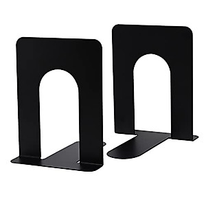 Bookends Bookends Heavy Duty Metal Bookend Book Support, Decor Book Ends for Shelves, Book Holder Book Stoppers for Heavy Books for Home Office bookends