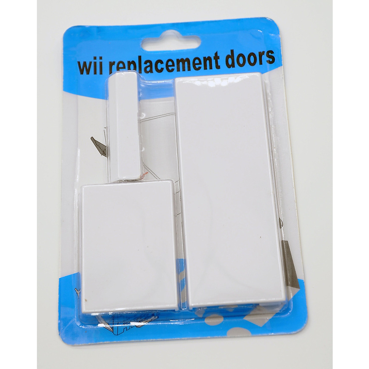 YunDing Replacement Door Slot Covers for Nintendo Wii Console