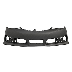 MBI AUTO - Primered, Front Bumper Cover Fascia for 2012-2014 Toyota Camry SE 12-14, TO1000379