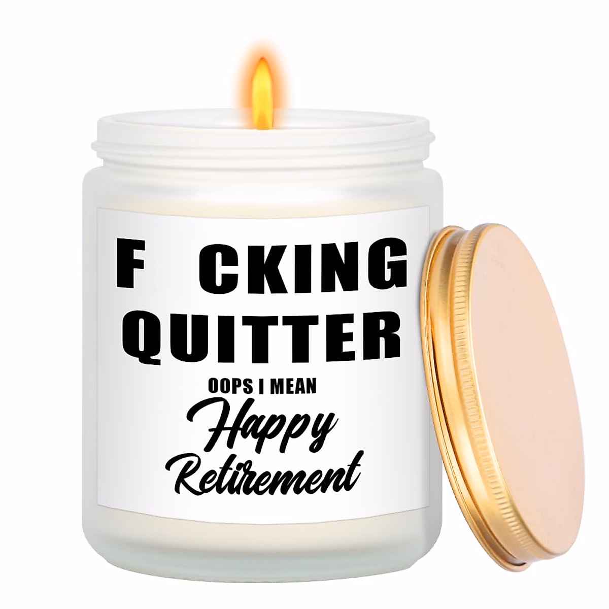 Gifts for Retirement | Retirement Gifts for Women Men | 2024 Happy Retirement Candle | Funny Retirement Gifts for Coworkers, Friends, Teachers, Boss, Nurse