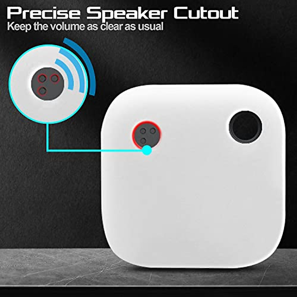 (2 Pack) Seltureone Silicone Case Compatible for Tile Mate 2022 with Keychain, Anti-Scratch Lightweight Soft Protective Sleeve Skin Cover for Tile Mate Tracker 2022 (Device Not Included), Black, White