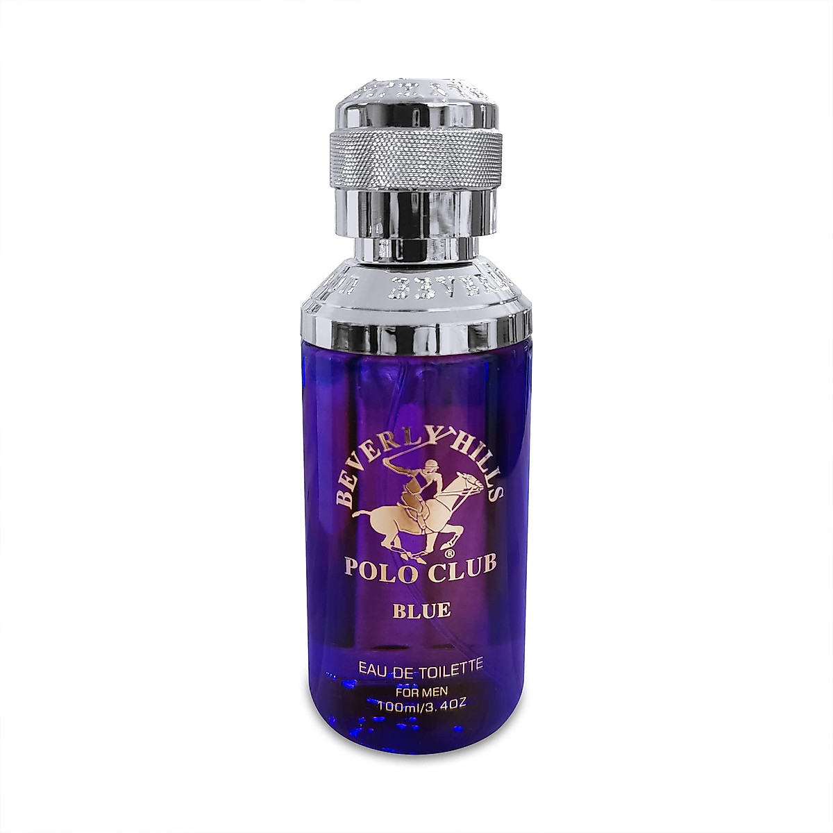 Beverly Hills Polo Club BLUE - Cologne for Men with Notes of Lavender and Sandalwood - Fresh & Oceanic Fragrance Scent - Eau De Toilette Spray 3.40fl.oz / 100ml