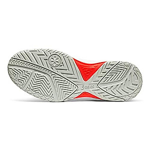 ASICS Gel-Dedicate 6 Women's Tennis Shoes, White/Laser Pink, 6 M US